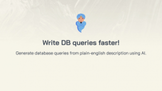 QueryGenie - AI-Powered Query Writing Tool with PostgresSQL Support | waildworld.com
