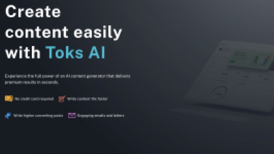 Toks - Create Premium Content in Seconds with Toks.AI - No Credit Card ...