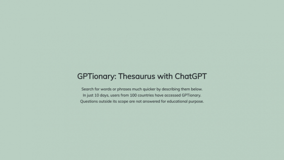 GPTionary - Revolutionize Language Skills and Equality with GPTionary. | waildworld.com