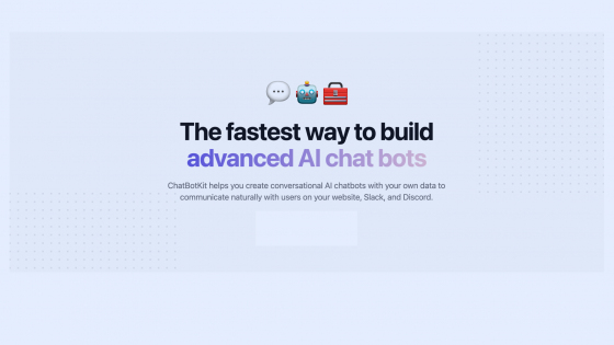 Chatbotkit - Easily Build Advanced Chatbots with AI | waildworld.com