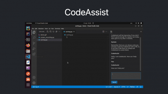 Codeassist Programmable Ai Assistant For Programming Tasks