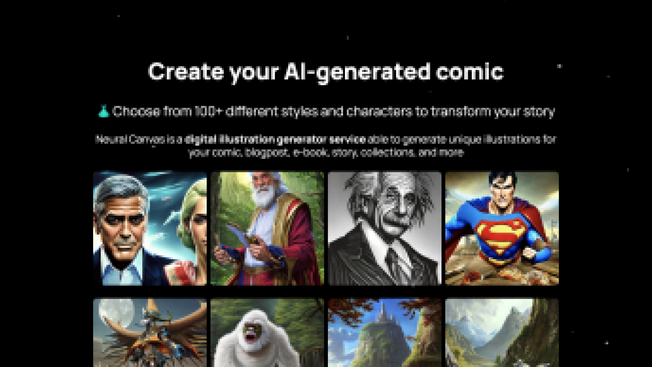 Neural Canvas - Create unique illustrations with powerful AI tool for ...