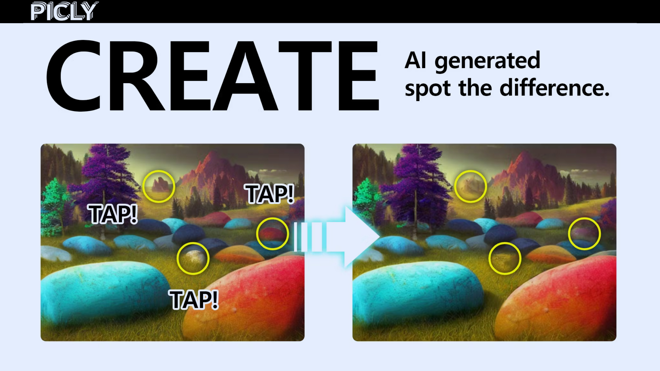 PICLY : AI generated spot the difference - Effortlessly Spot ...