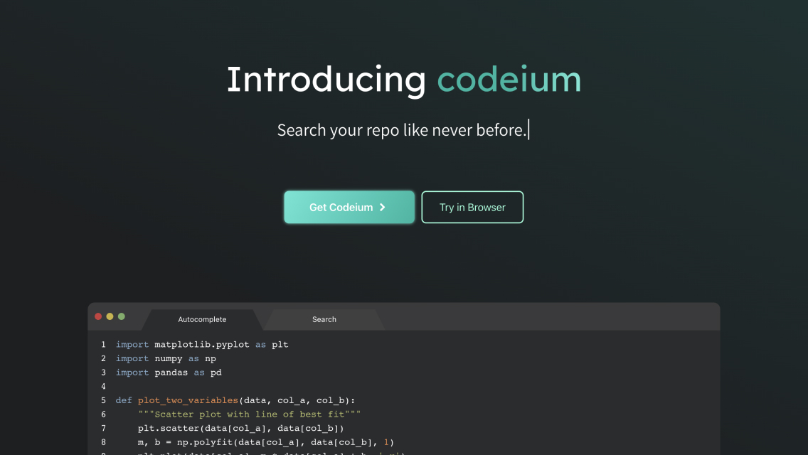 Codeium Ai Powered Code Acceleration Kit For Efficient Coding 4910