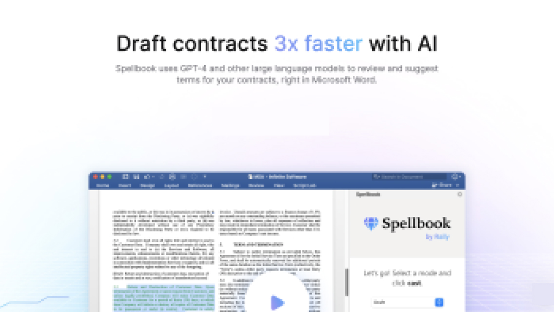 Spellbook - Accelerate Contract Drafting with AI - Spellbook Uses GPT-3 ...