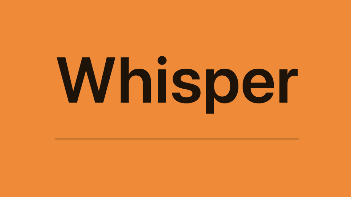Whisper - Versatile speech recognition AI tool for multiple tasks and ...