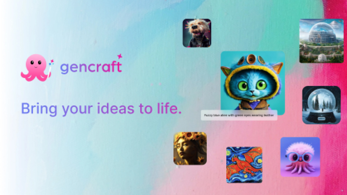 Use Gencraft, the AI-based art generator tool to create personalized ...