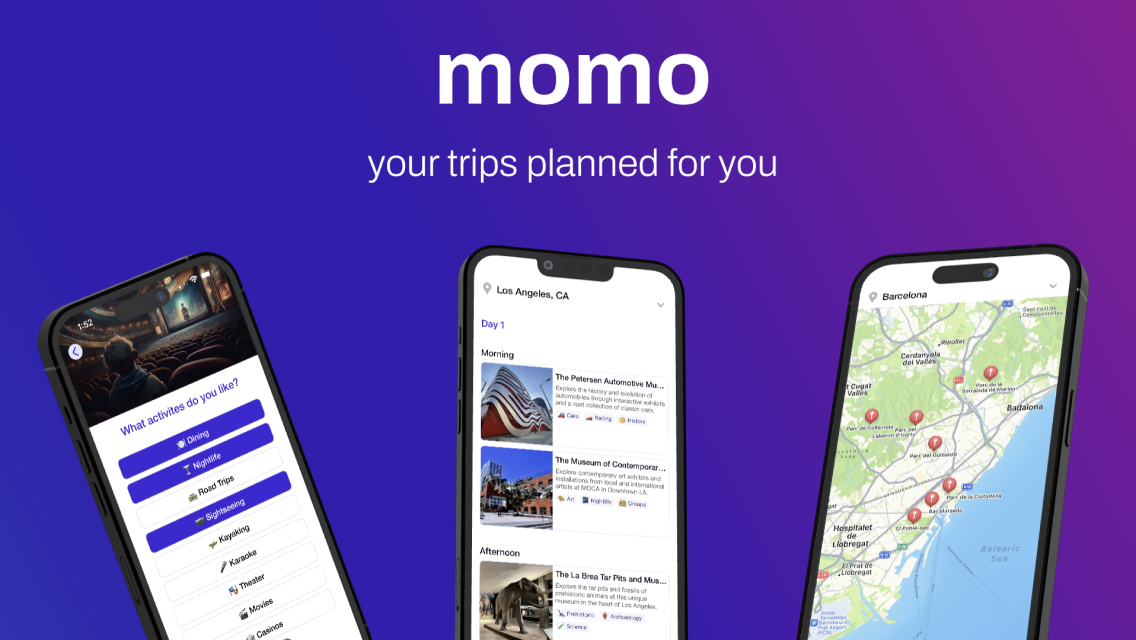 Plan an unforgettable vacation with Momo - the AI-powered travel ...