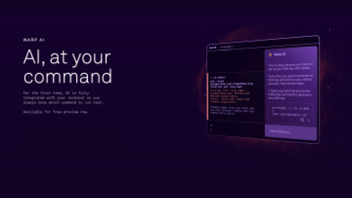 Warp AI - Streamline Terminal Processes with Versatile AI Tool ...