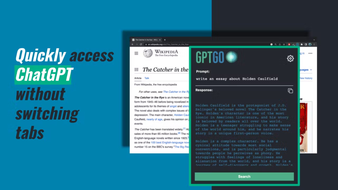 GPTGo - Efficient quick search for convenient studying on ChatGPT with ...