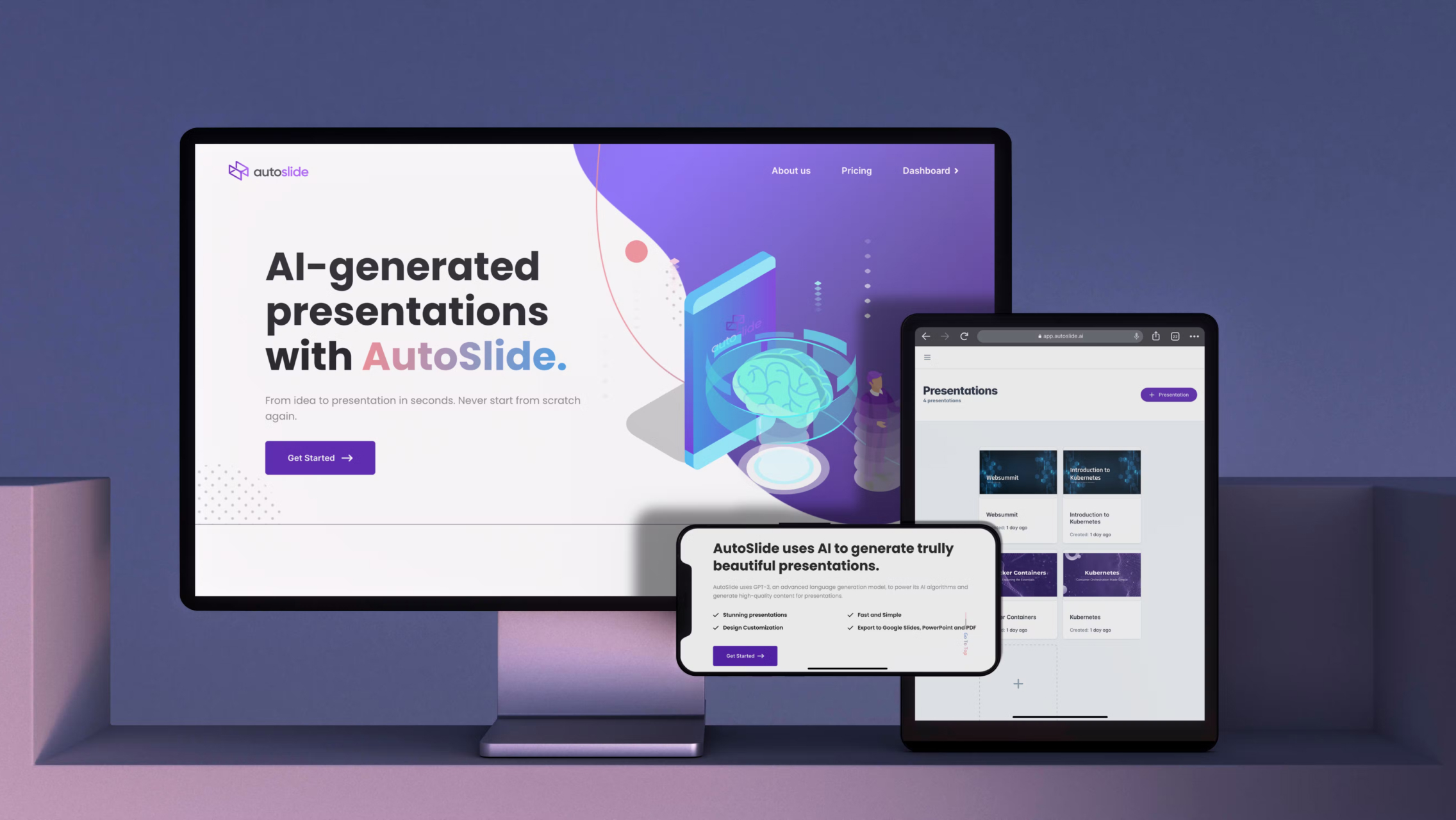 AutoSlide - Effortlessly generate captivating presentations with AI ...